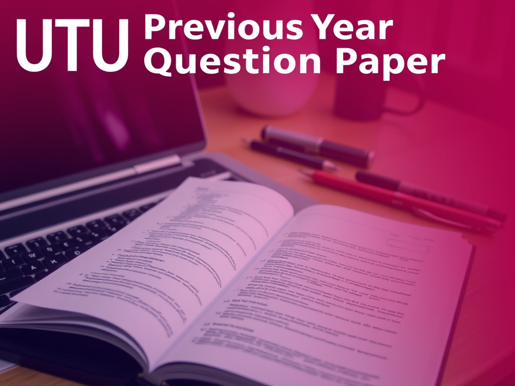 UTU Previous Year Question Paper: Your Ultimate Guide!